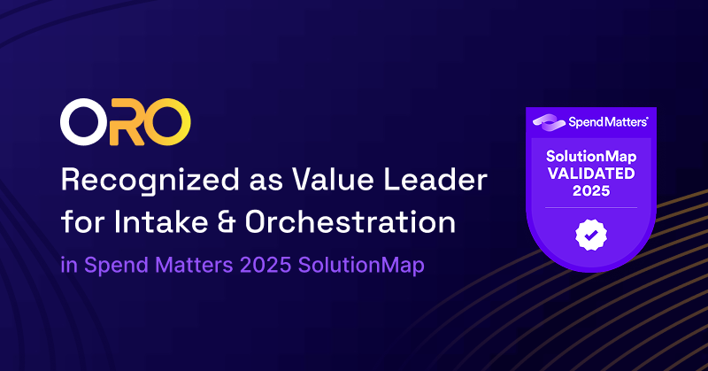 ORO Labs Named Value Leader in 2025 SolutionMap for Intake/Orchestration
